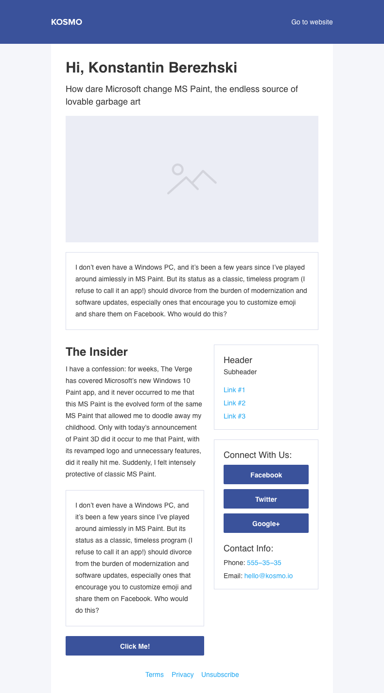 KOSMO - Multi Purpose Bootstrap 4 Admin Template