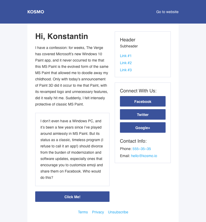 KOSMO - Multi Purpose Bootstrap 4 Admin Template